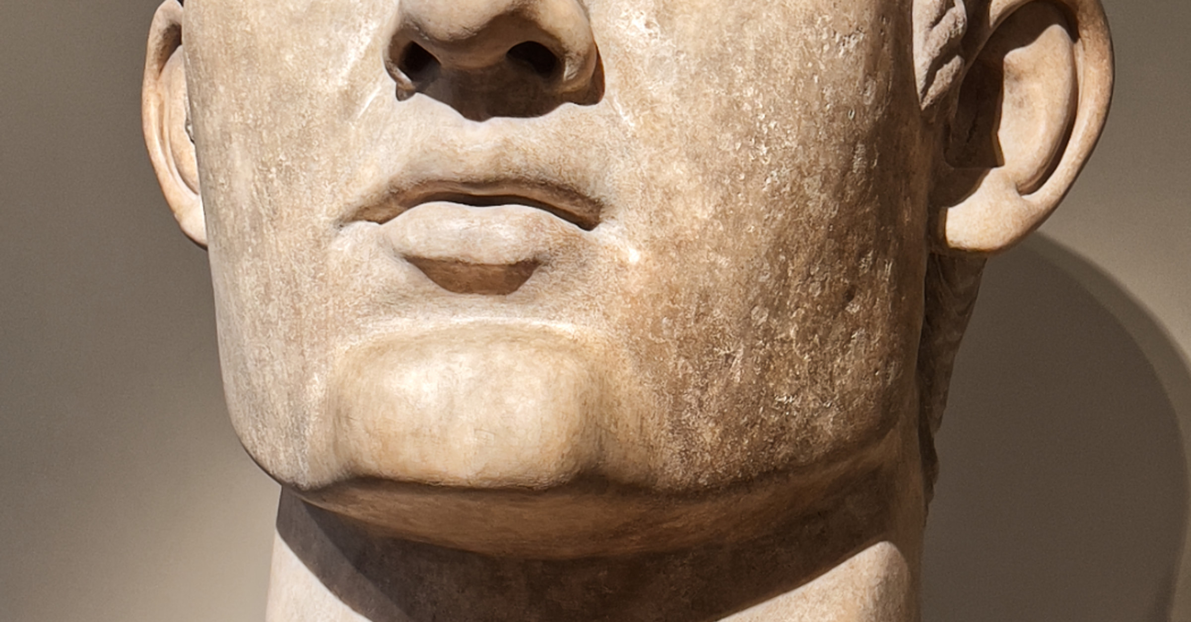 Marble Head of Emperor Constantine I - World History Encyclopedia