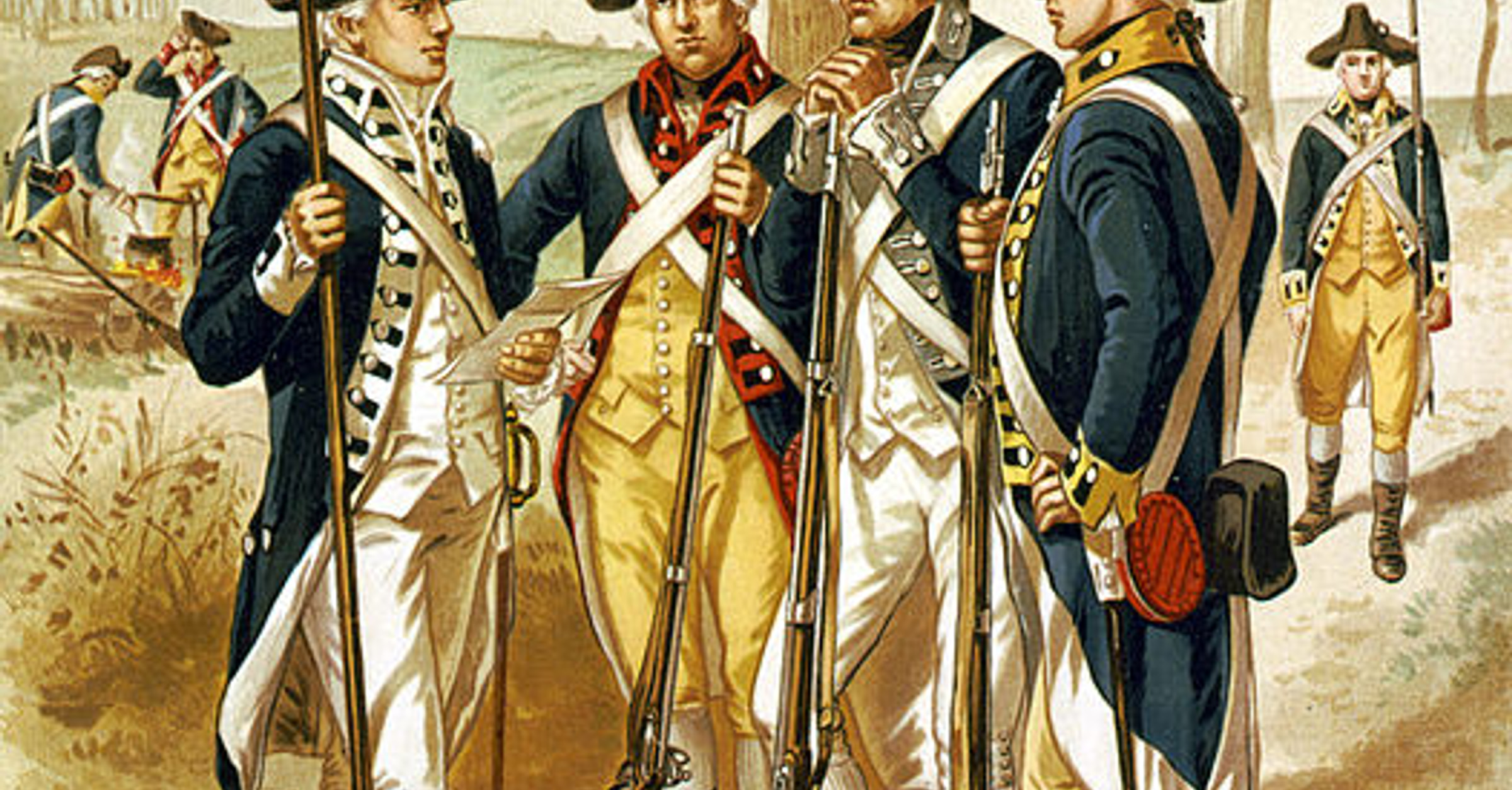 Infantry of the Continental Army, c. 1779-1783 - World History Encyclopedia