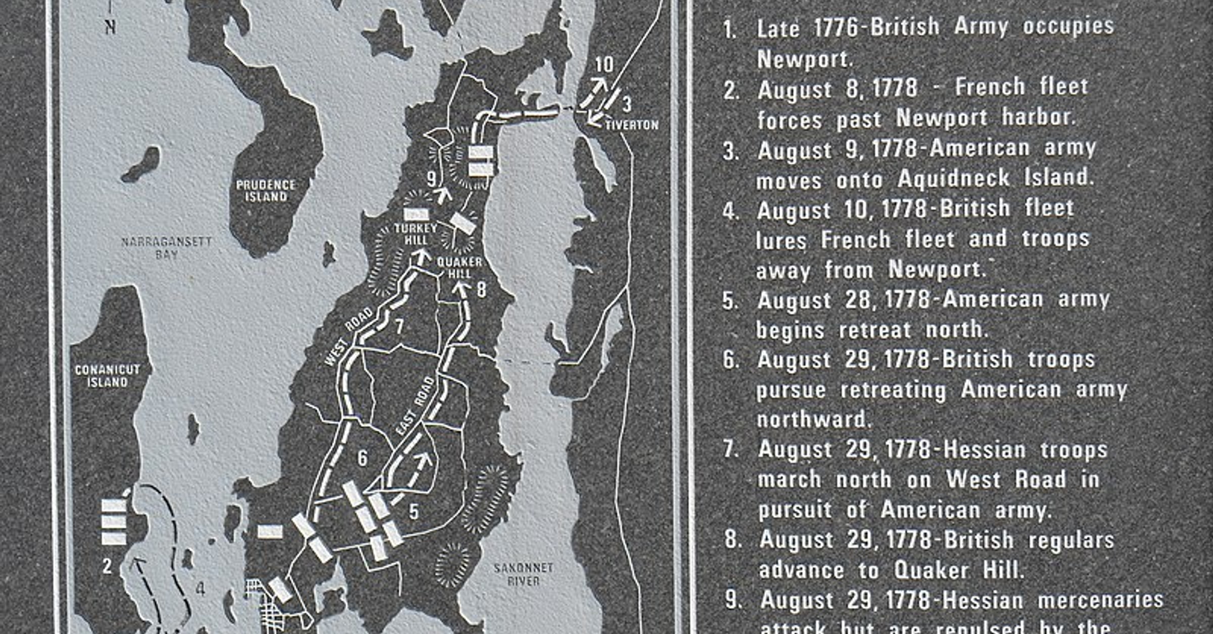 Battle of Rhode Island Site - World History Encyclopedia