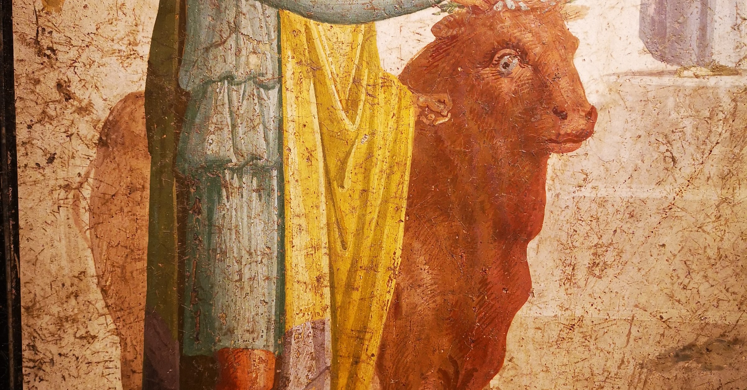 Pelias Recognizes Jason, Fresco from Pompeii - World History Encyclopedia