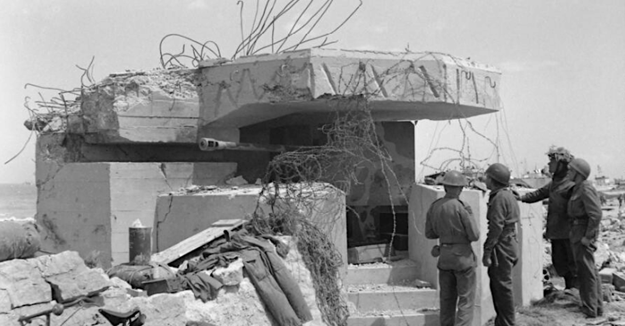 German Bunker, Gold Beach - World History Encyclopedia