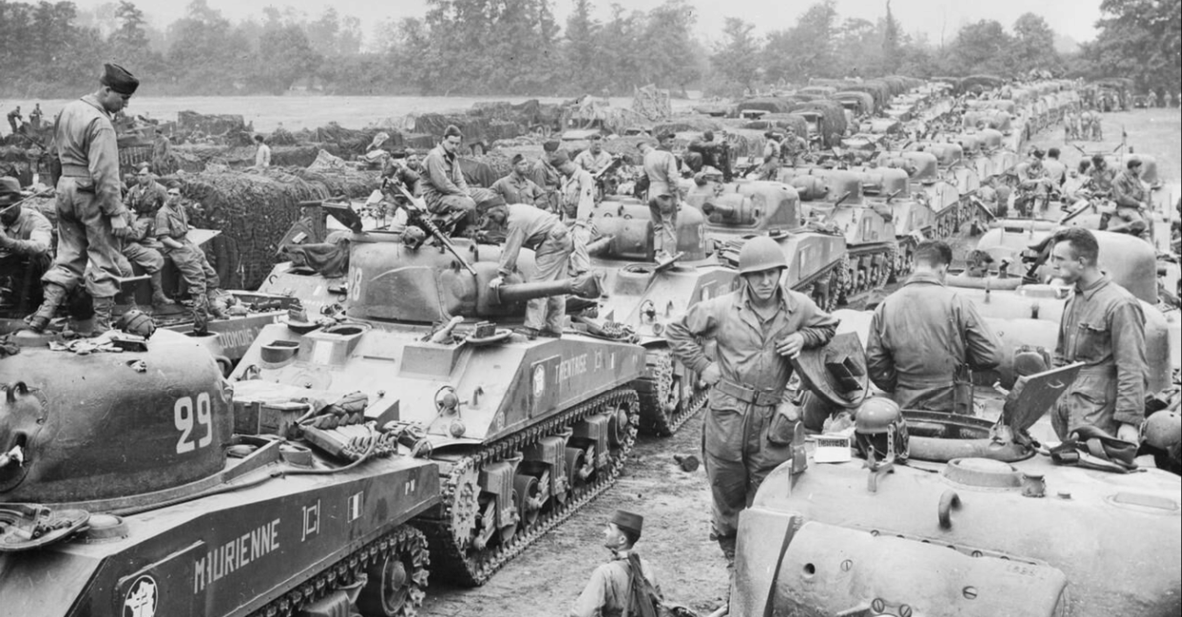 French Tank Units, Normandy - World History Encyclopedia