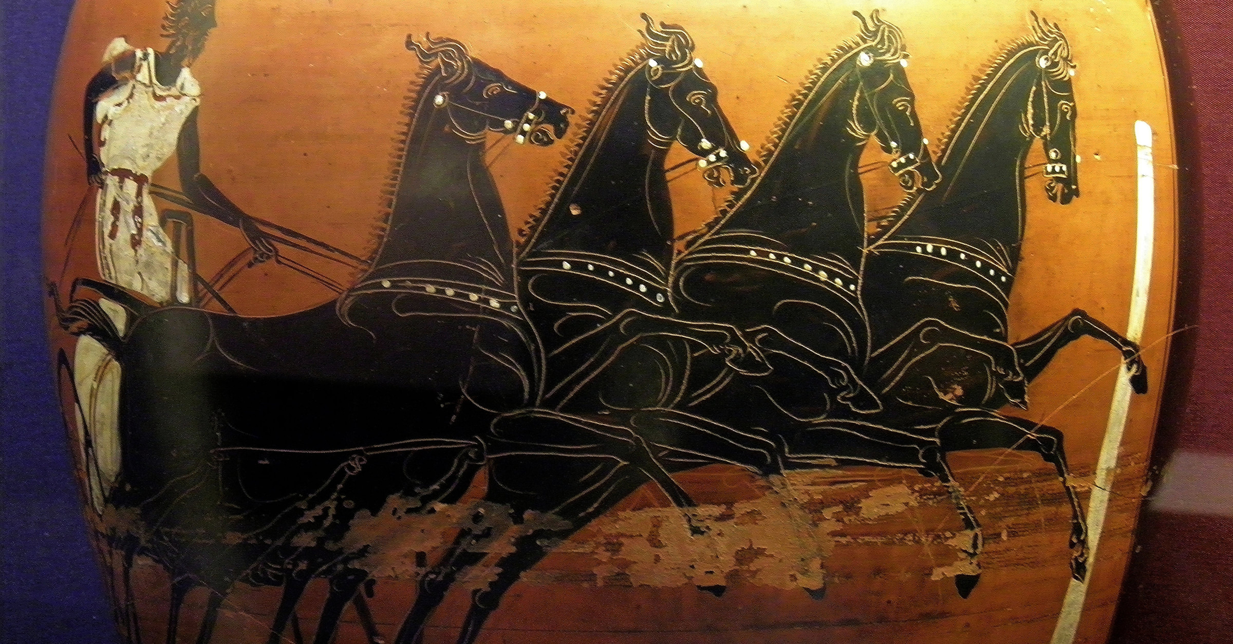 Chariot Racing In Ancient Greece