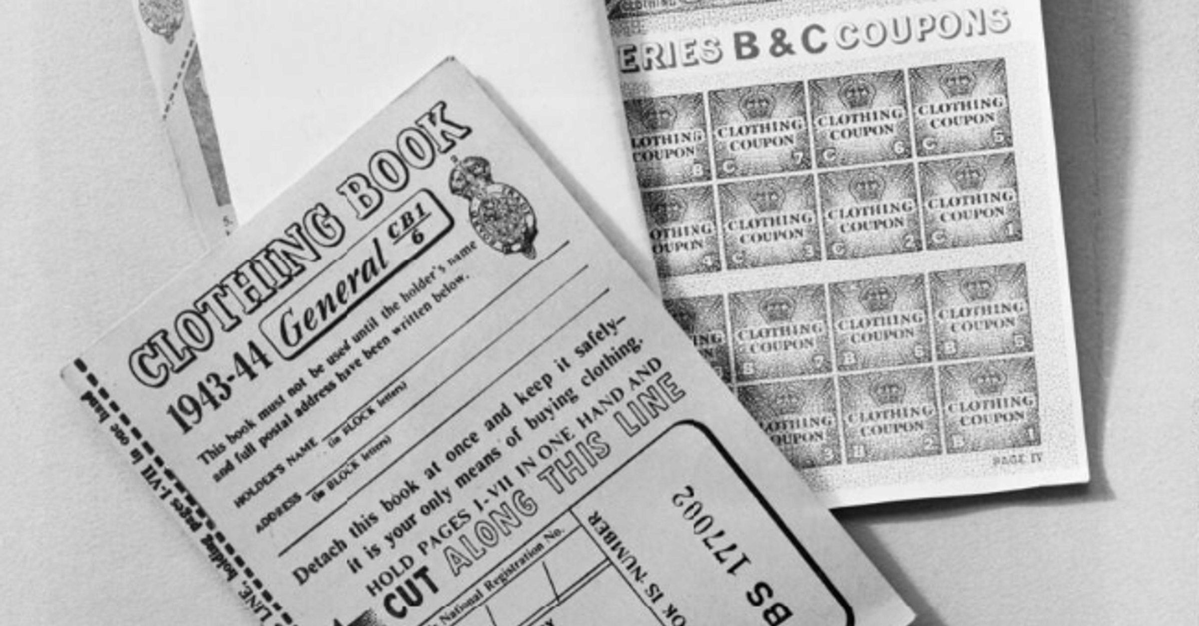 British Clothing Ration Book - World History Encyclopedia