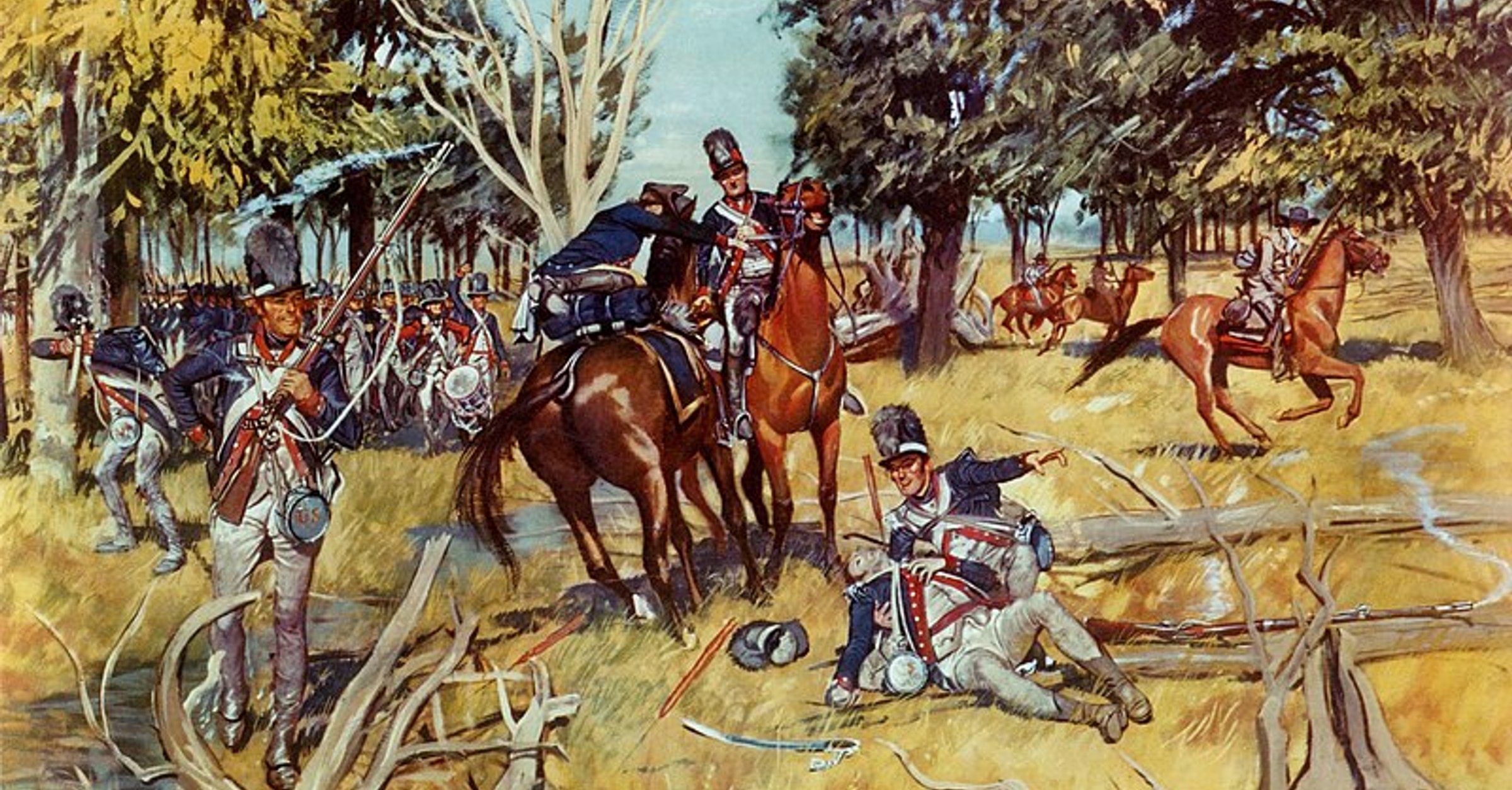 Legion of the United States at Fallen Timbers - World History Encyclopedia