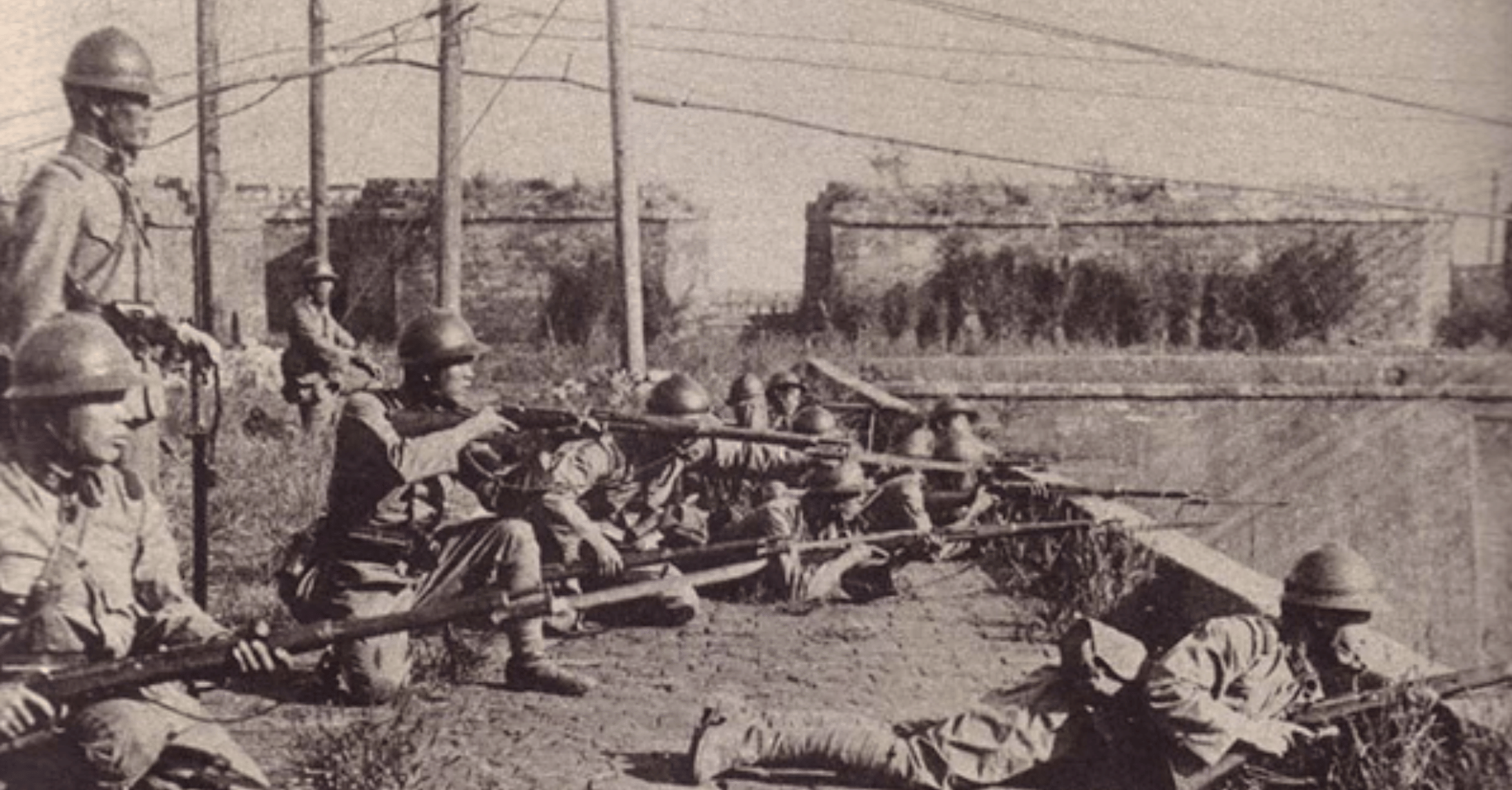 Japanese Troops, Manchuria, 1931 - World History Encyclopedia