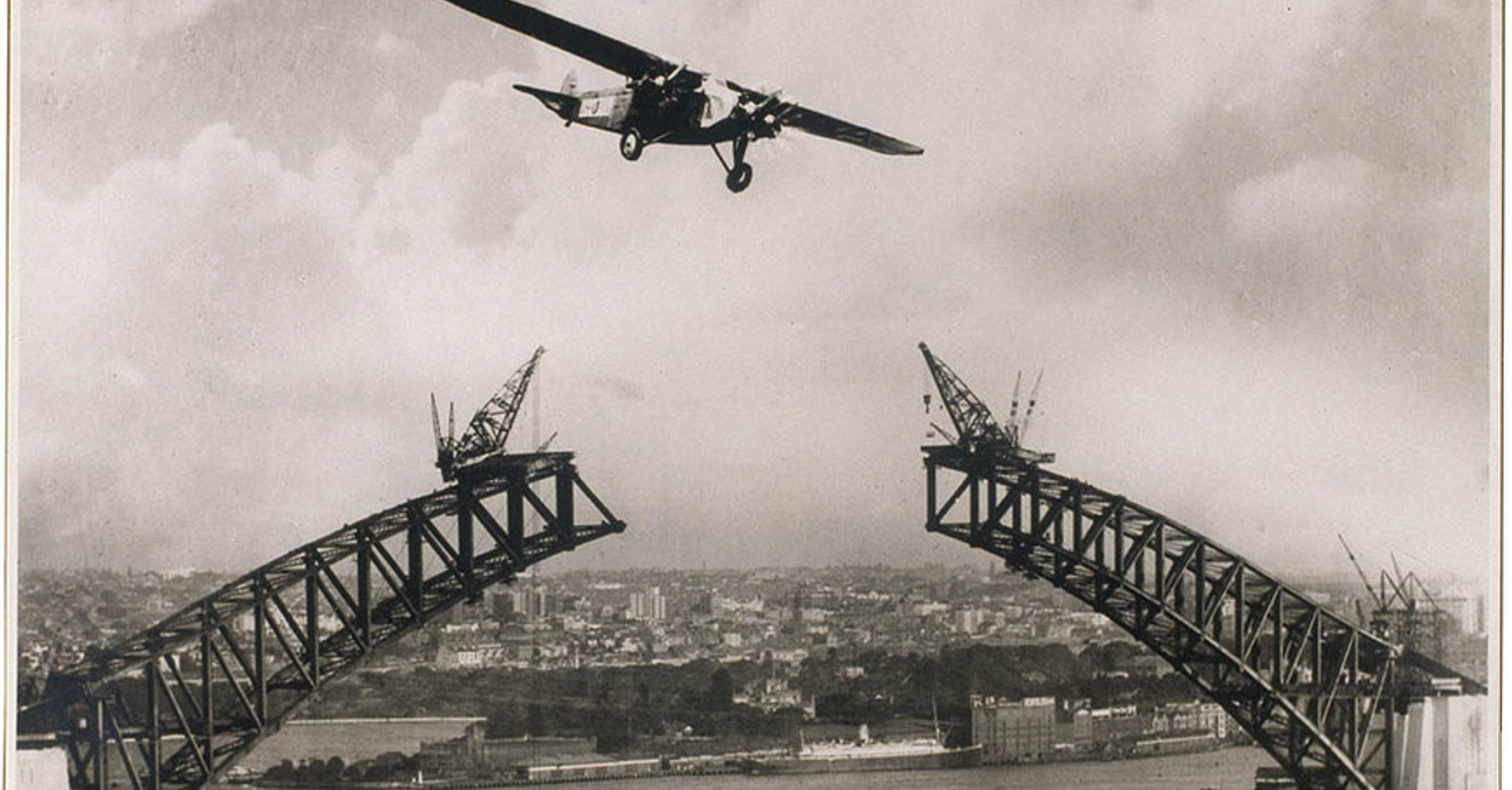 Sydney Harbour Bridge Construction - World History Encyclopedia