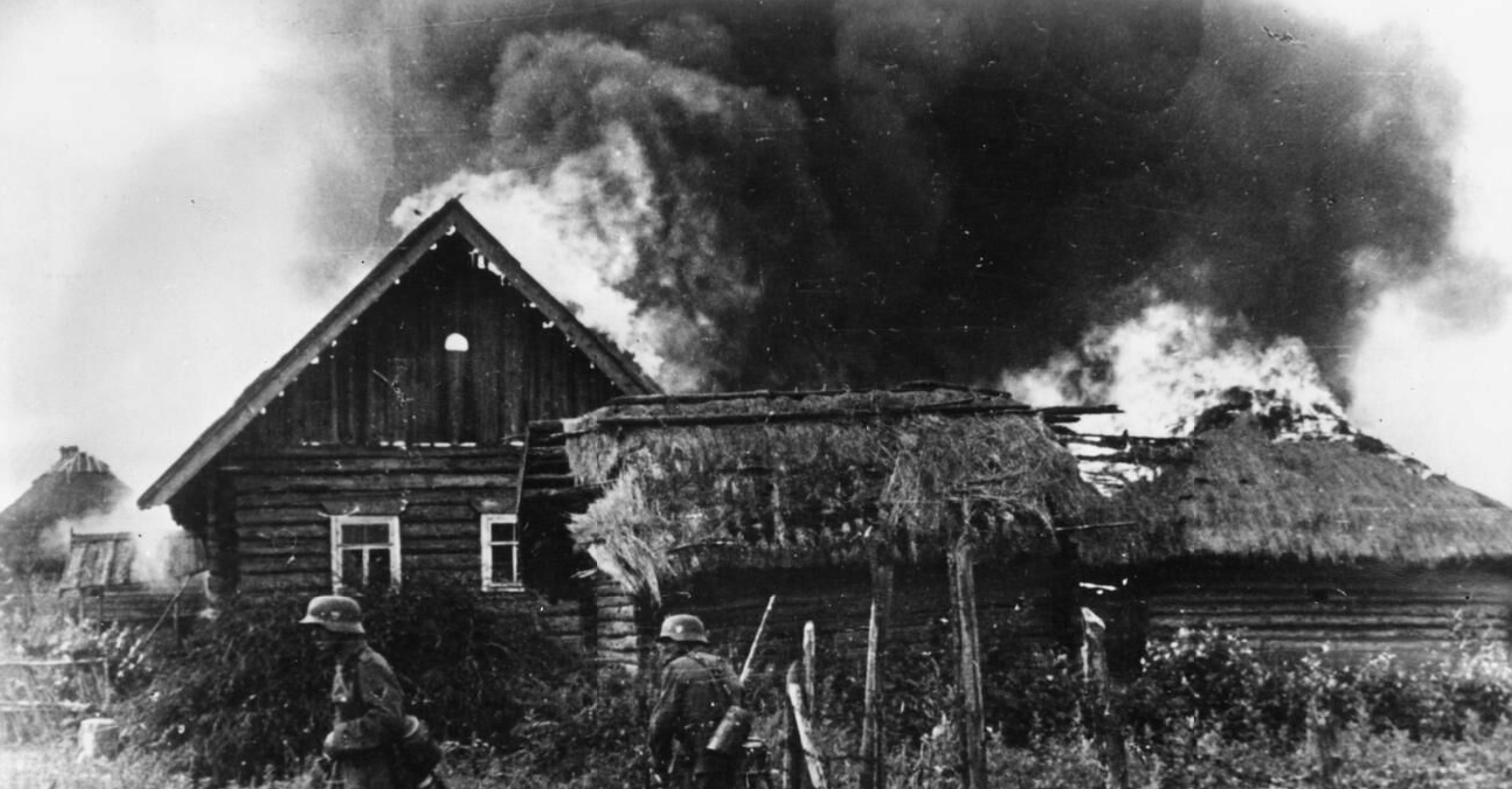 Burning Russian Village, Operation Barbarossa - World History Encyclopedia