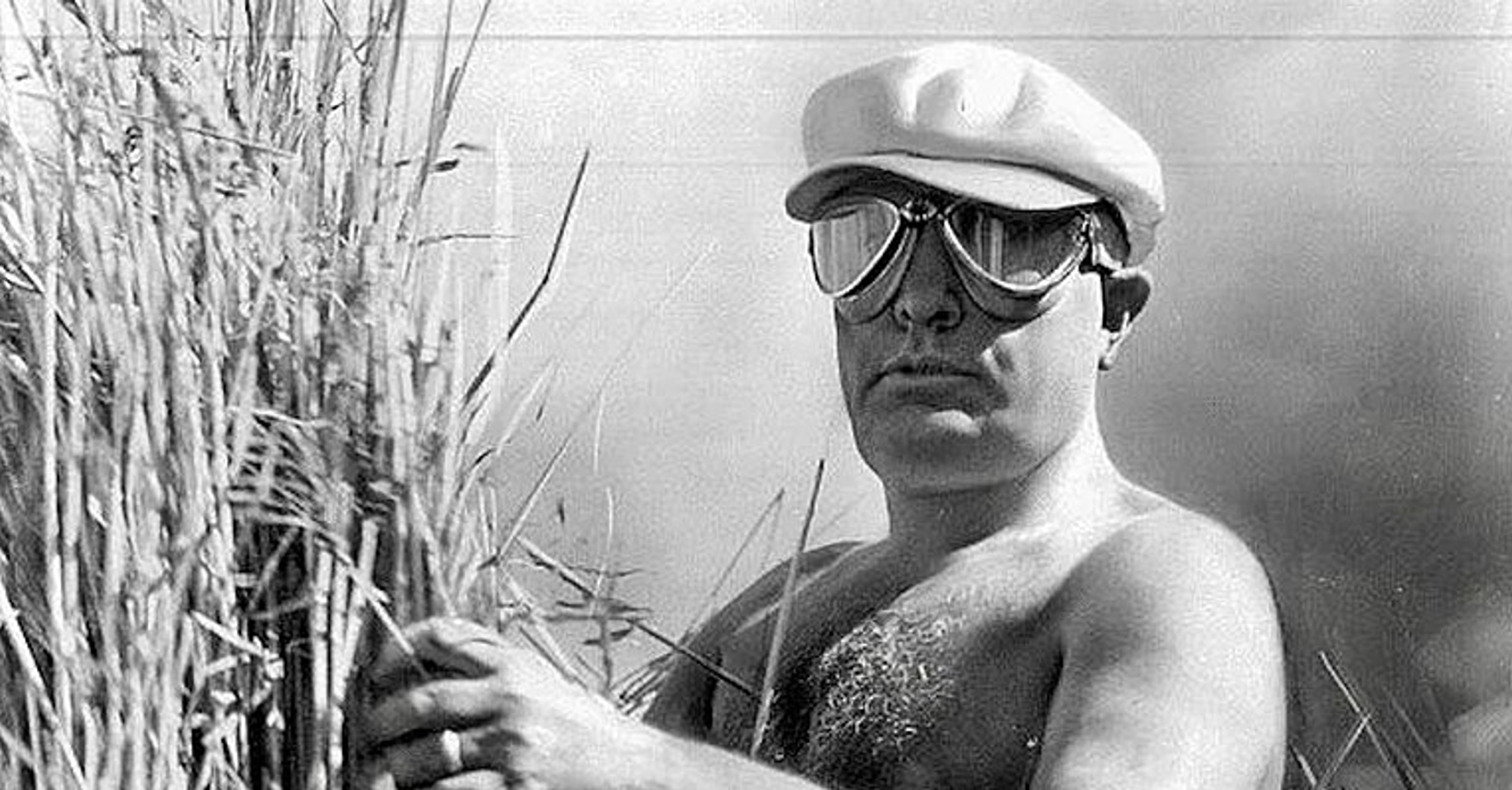 Propaganda Picture of a Shirtless Mussolini - World History Encyclopedia