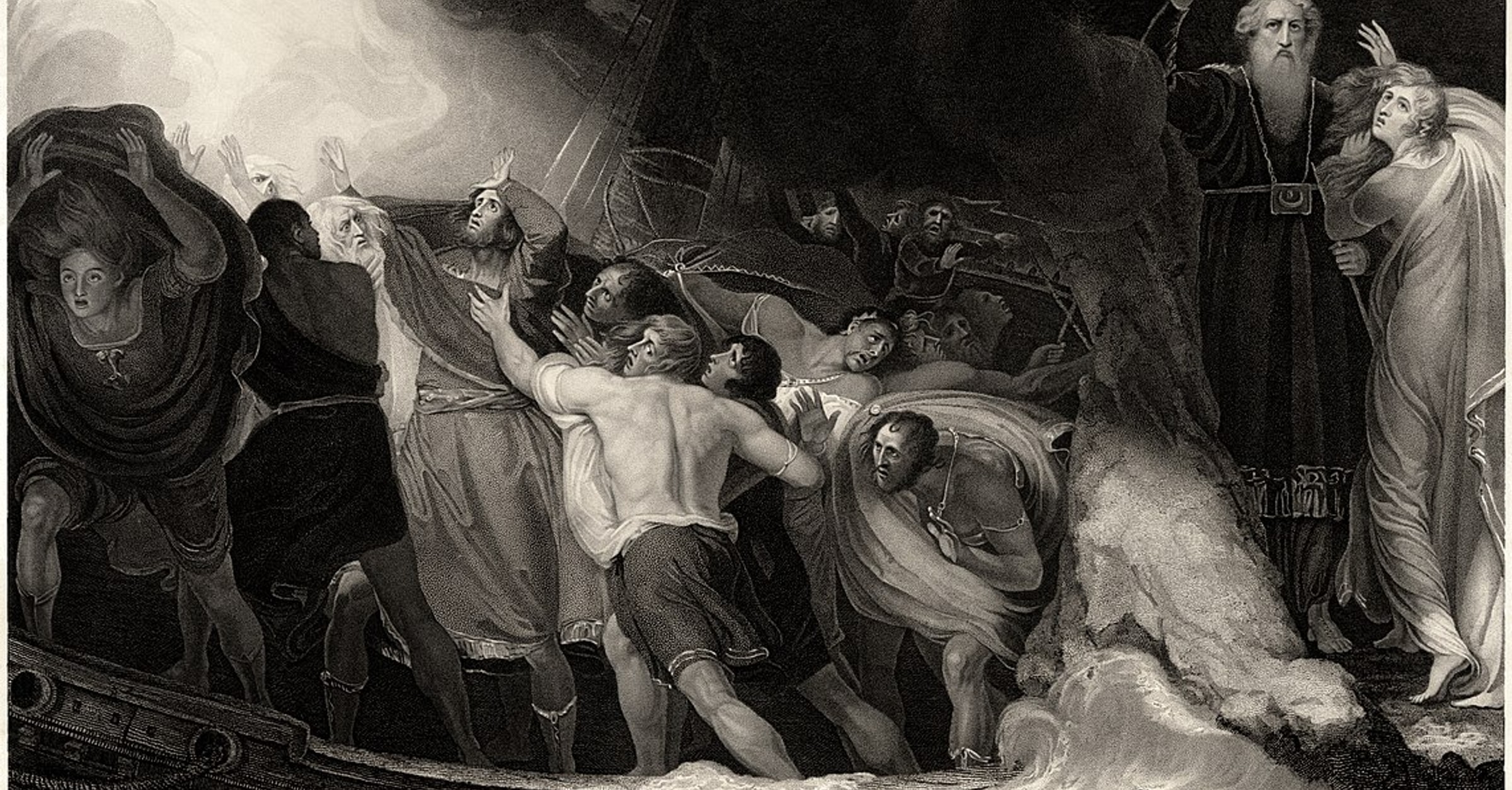 Shipwreck in the Tempest - World History Encyclopedia