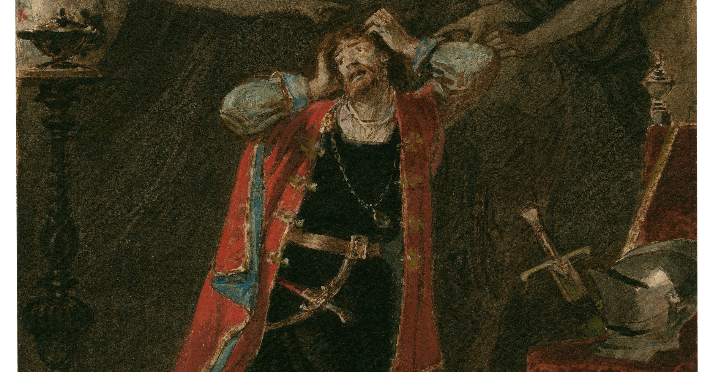 Richard III is Tormented by the Ghosts of His Victims: Richard III, Act ...
