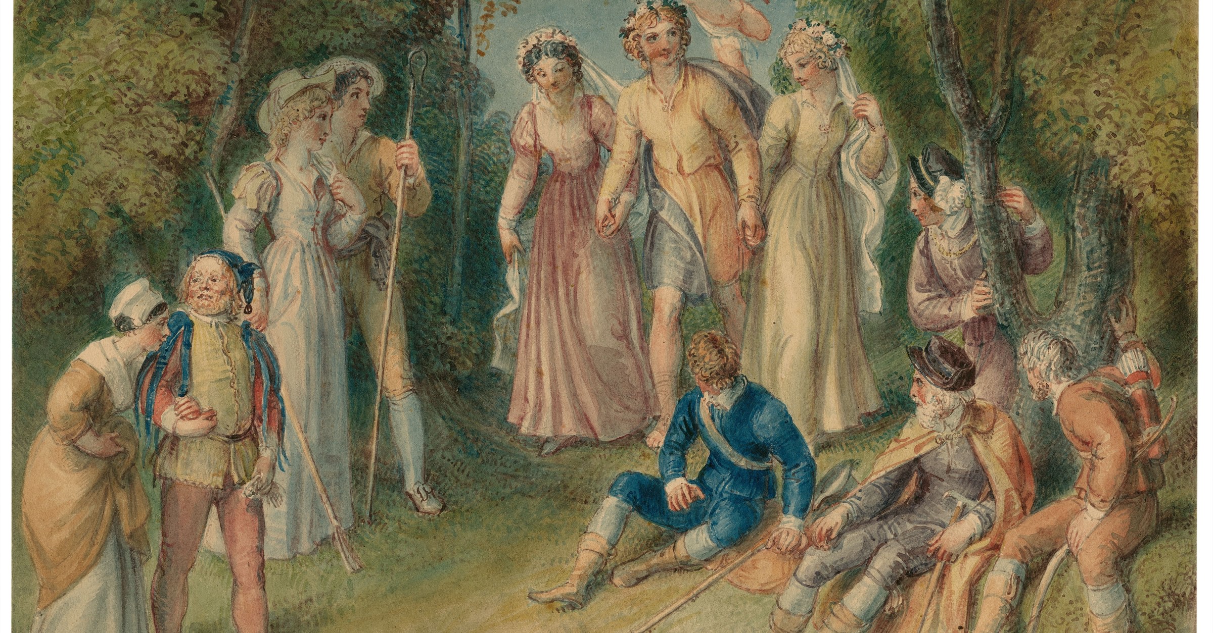 Marriage Scene from As You Like It: Act V, Scene IV - World History ...
