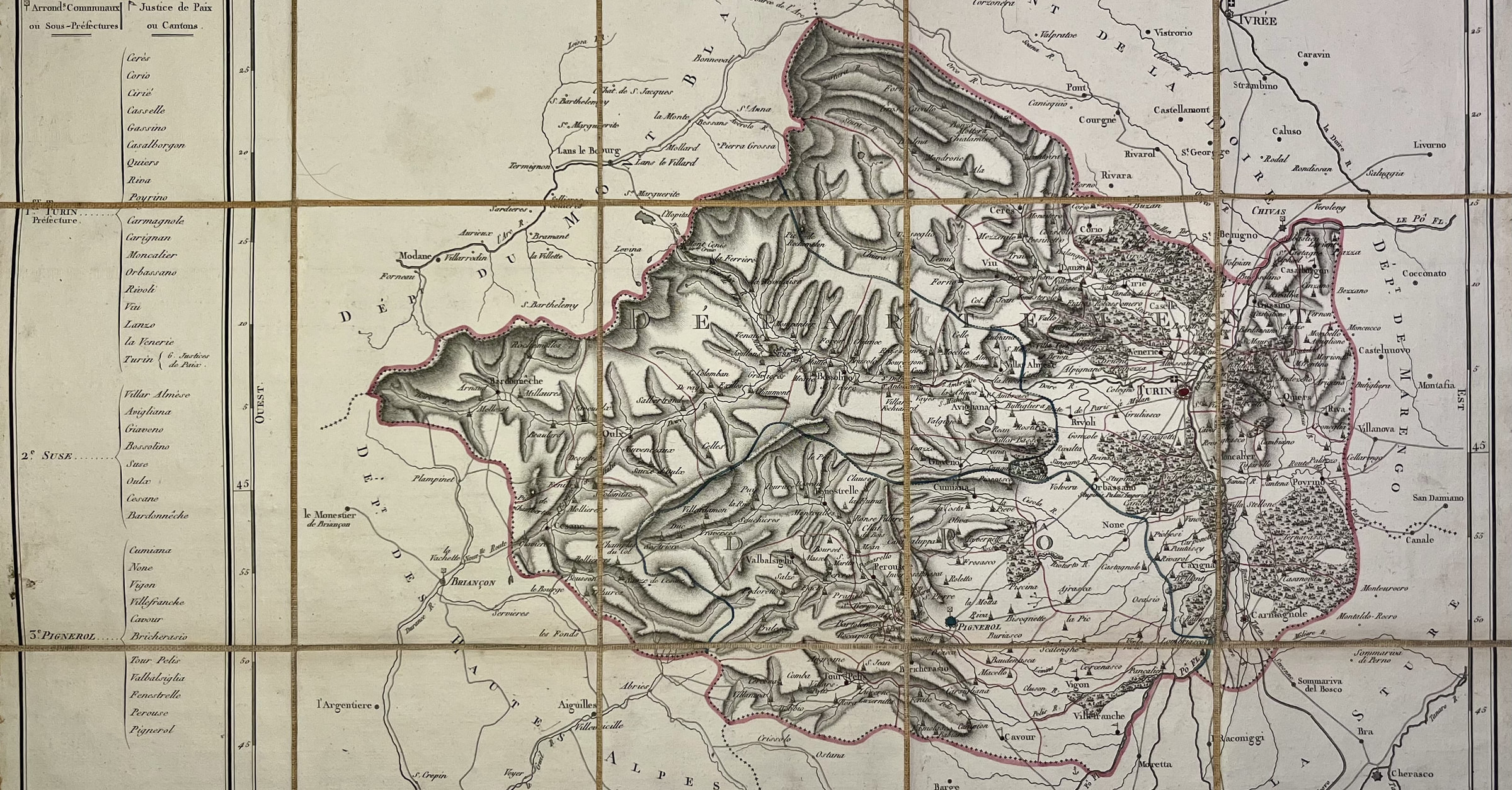 Map of the Pô Department - World History Encyclopedia