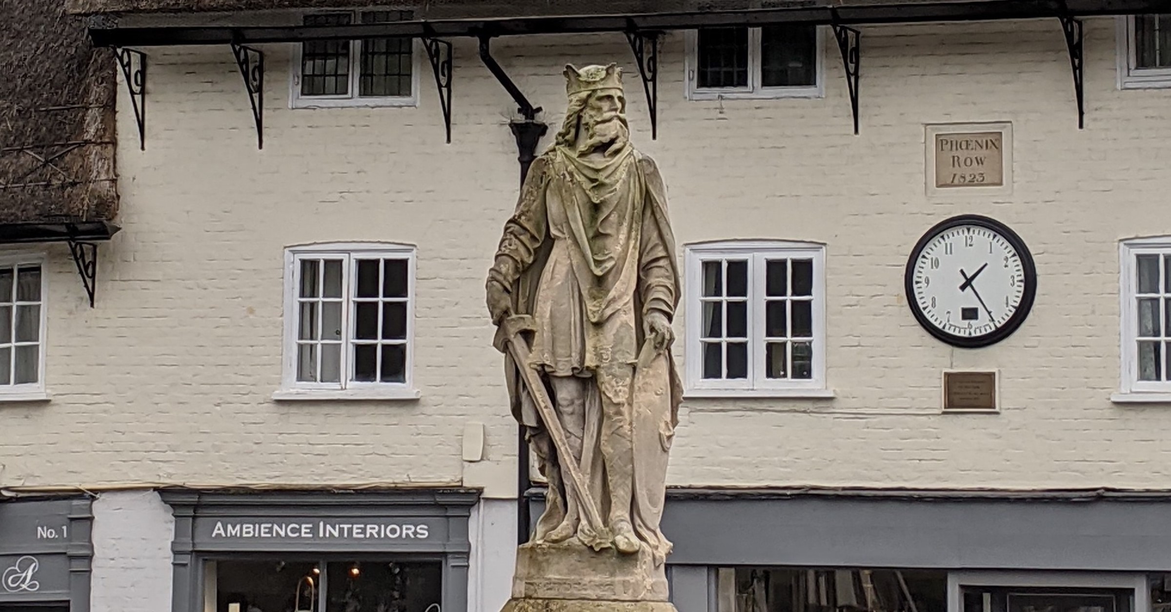 Alfred the Great Statue, Pewsey - World History Encyclopedia