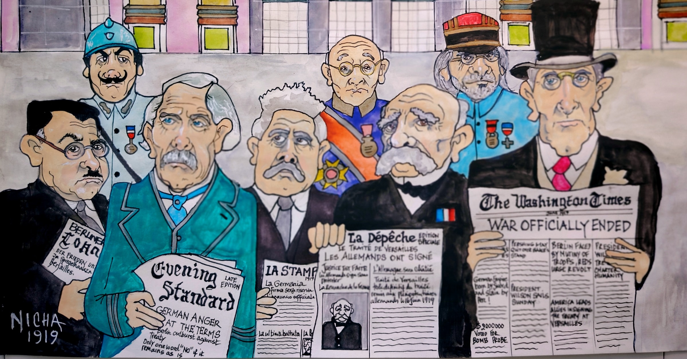 The Treaty of Versailles 1919 - World History Encyclopedia