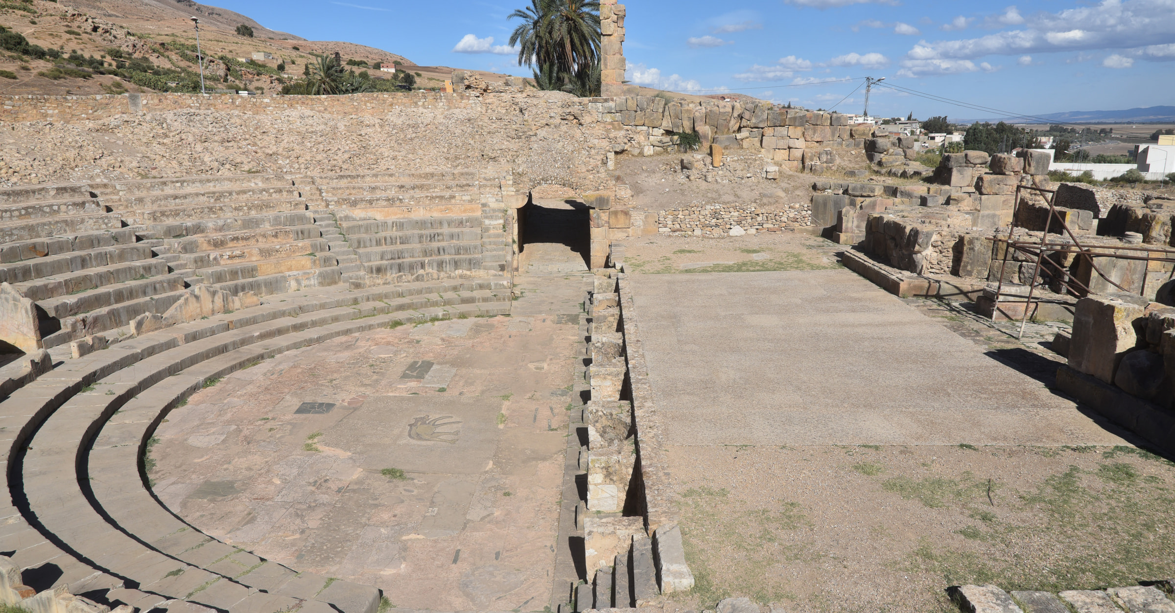 Roman Theatre of Bulla Regia - World History Encyclopedia