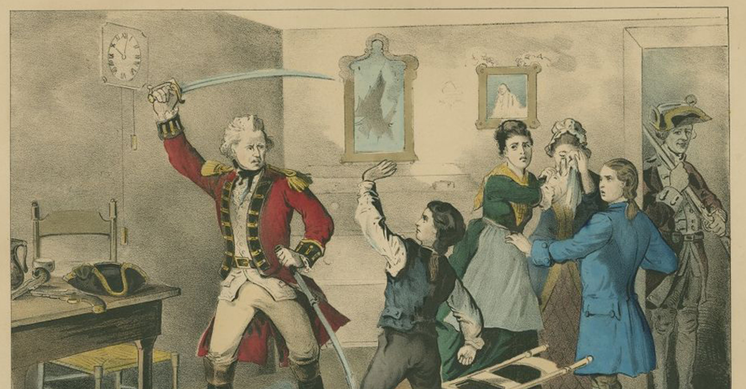 Young Andrew Jackson is Struck by a British Officer - World History ...