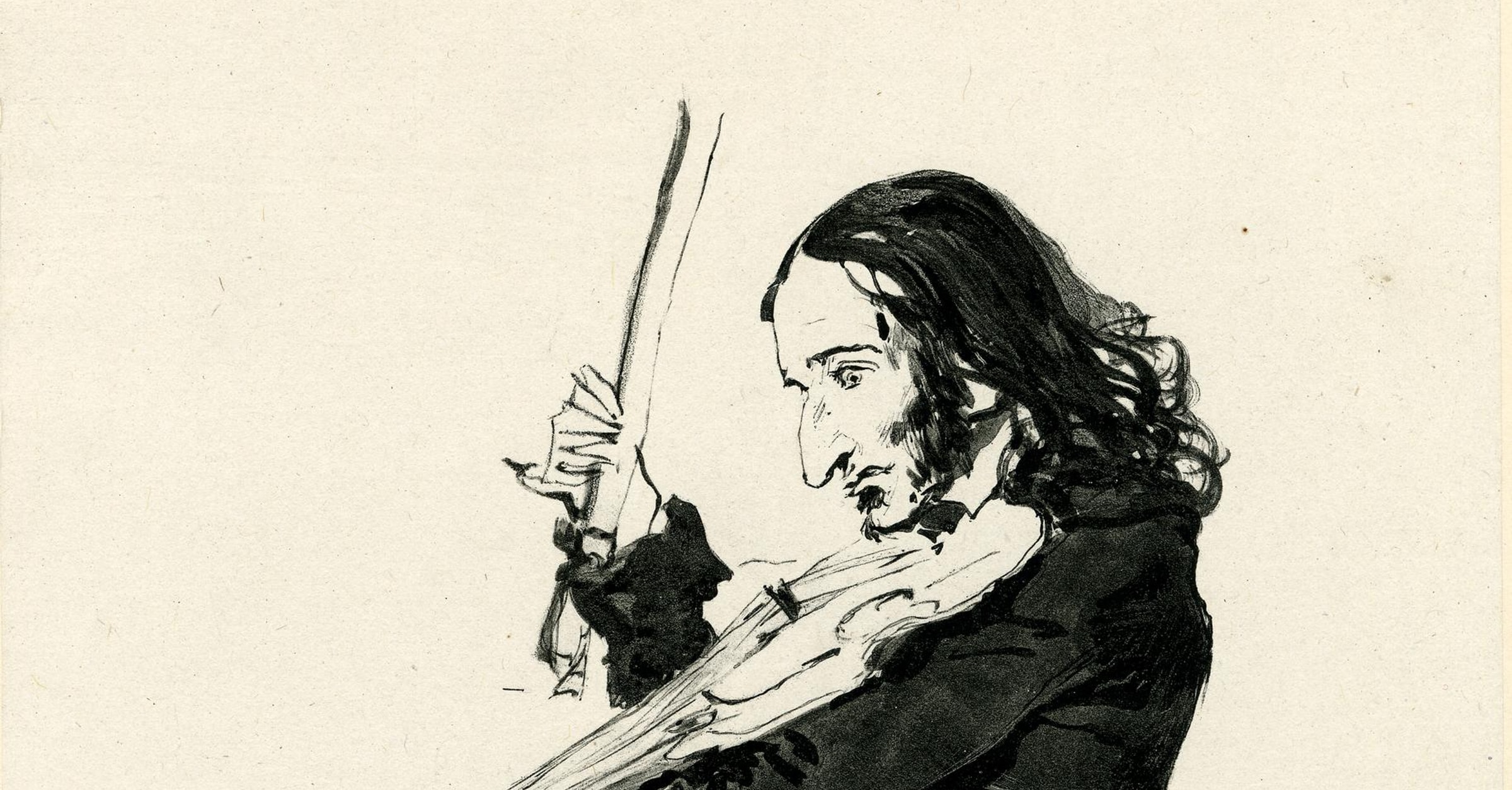 Portrait of Niccolò Paganini - World History Encyclopedia
