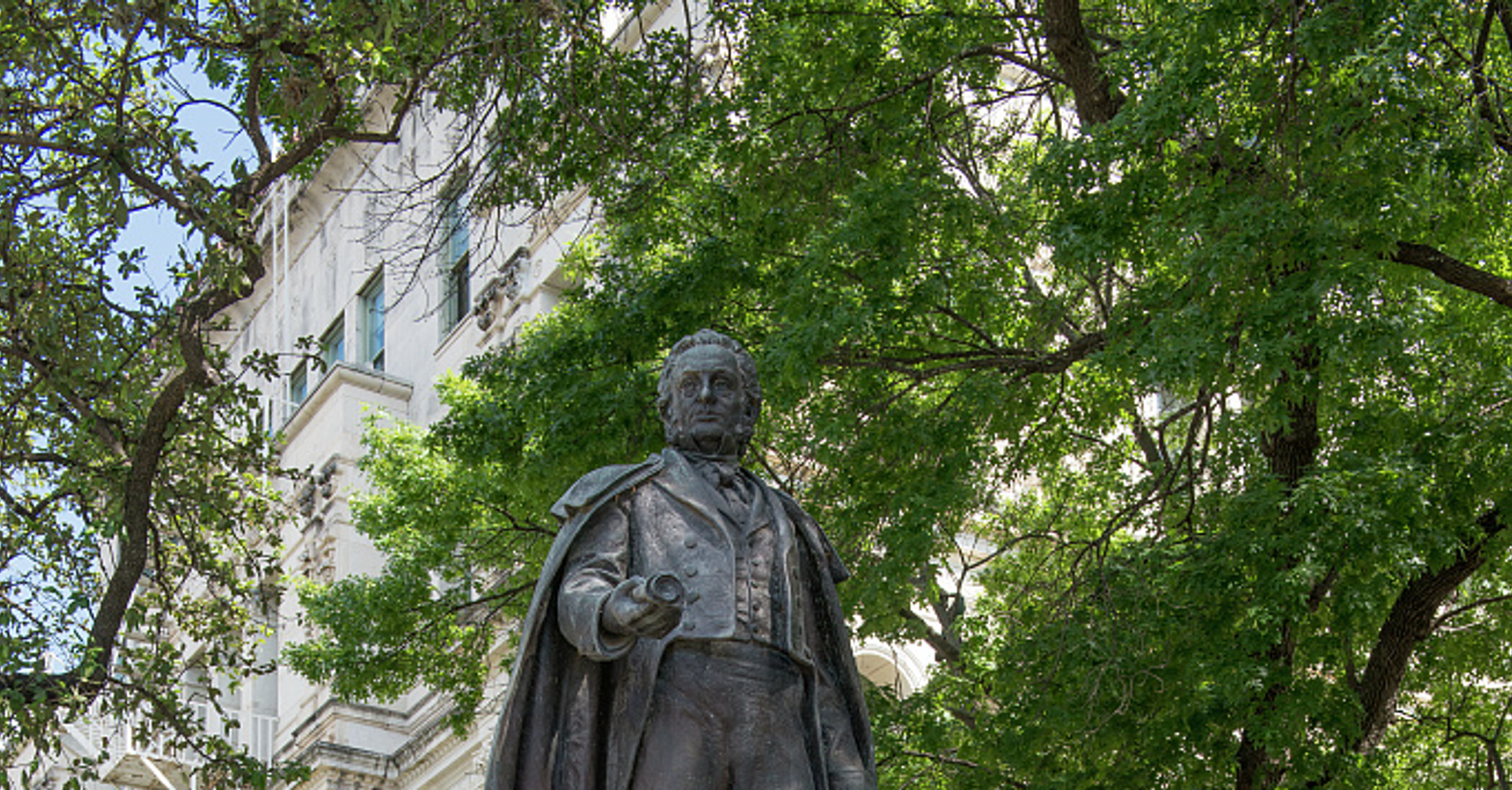 Statue of Moses Austin - World History Encyclopedia