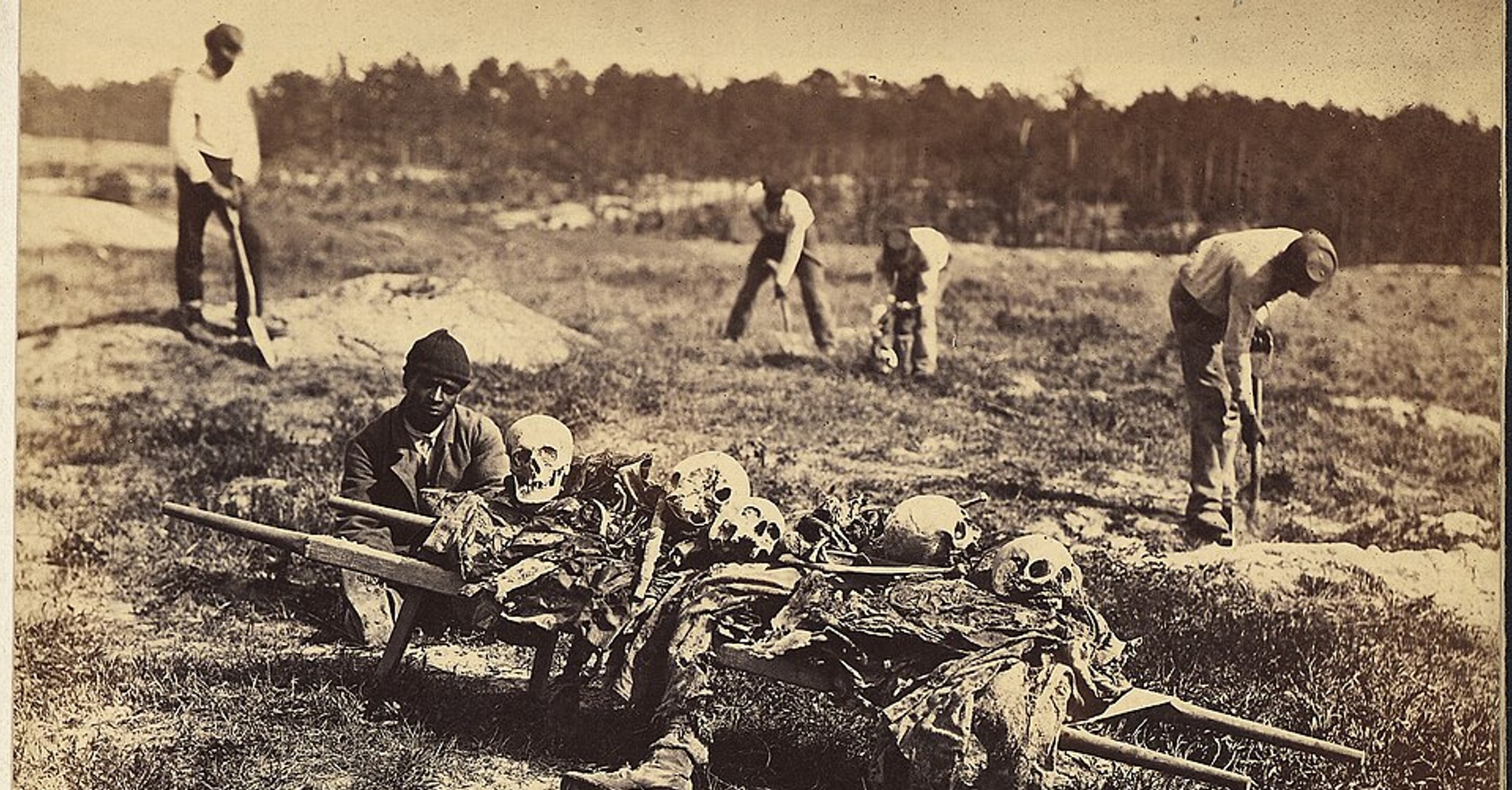 Collecting the Dead at Cold Harbor - World History Encyclopedia