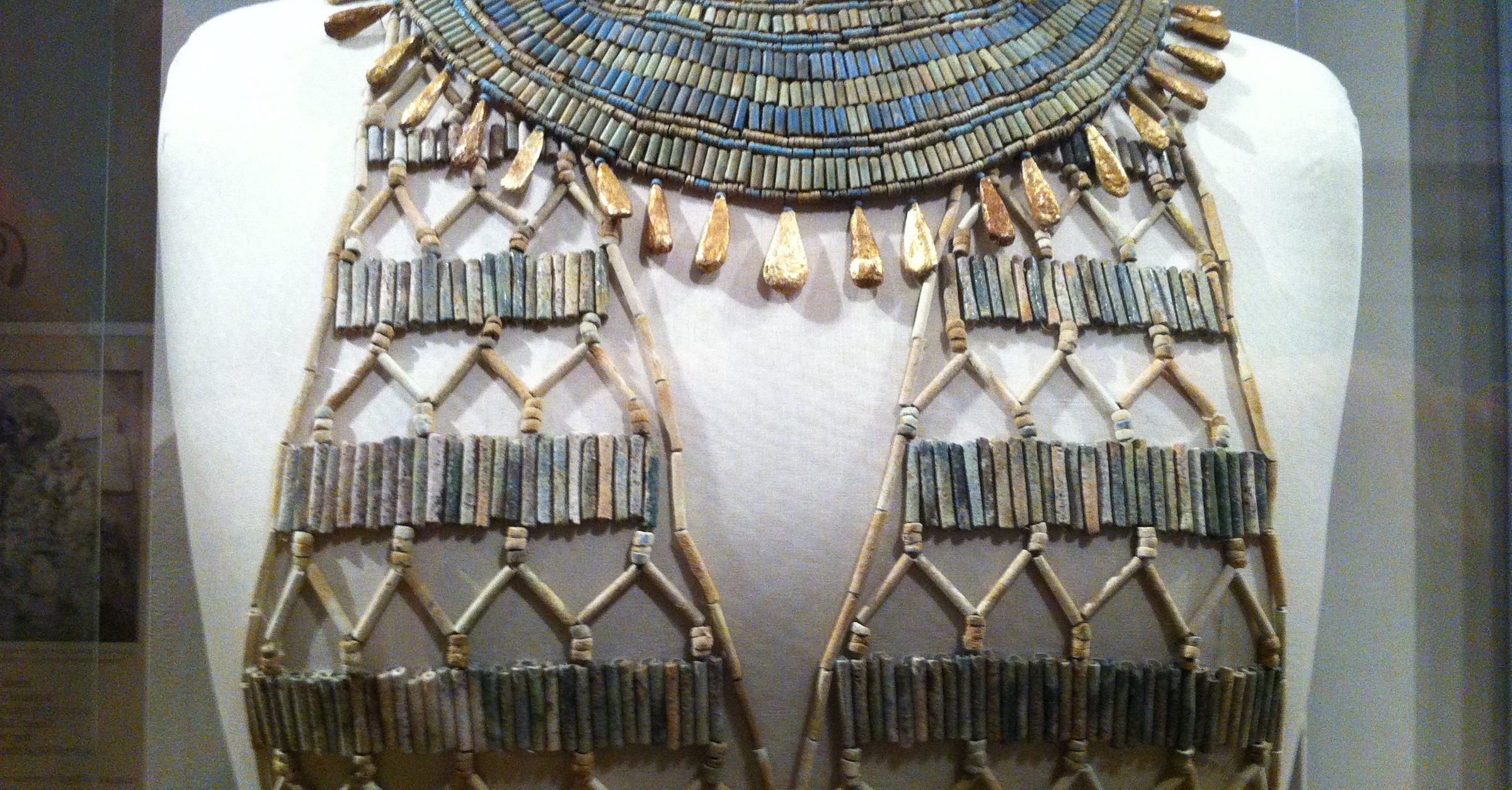 Egyptian Beadnet Dress (Detail) - World History Encyclopedia