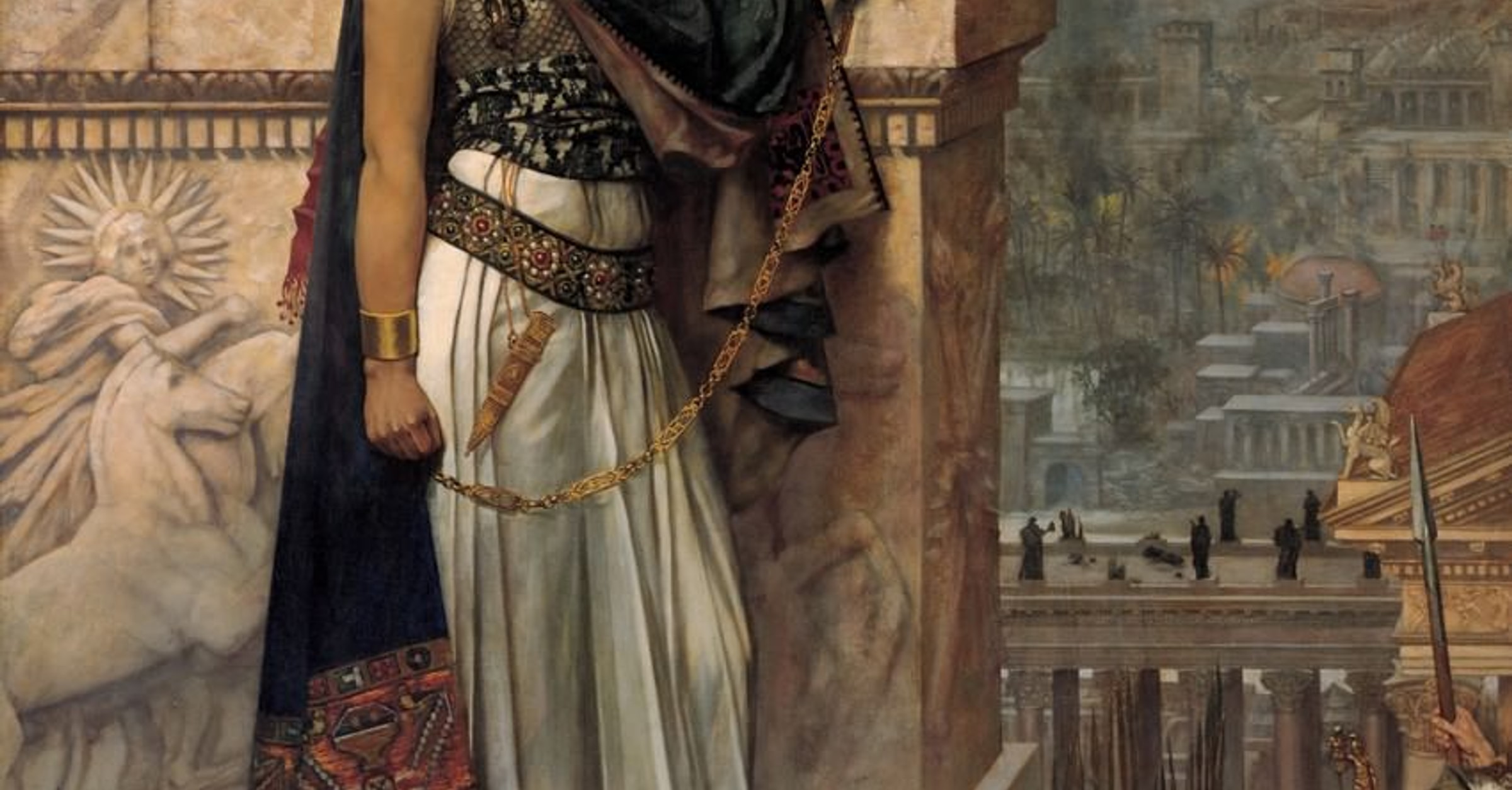 Queen Zenobia's Last Look Upon Palmyra - World History Encyclopedia