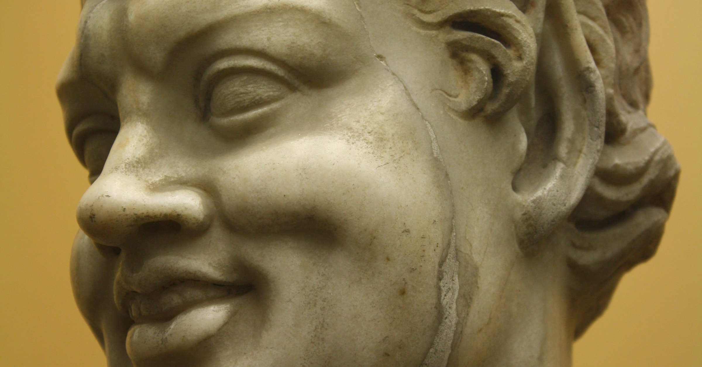 Satyr Marble Bust - World History Encyclopedia