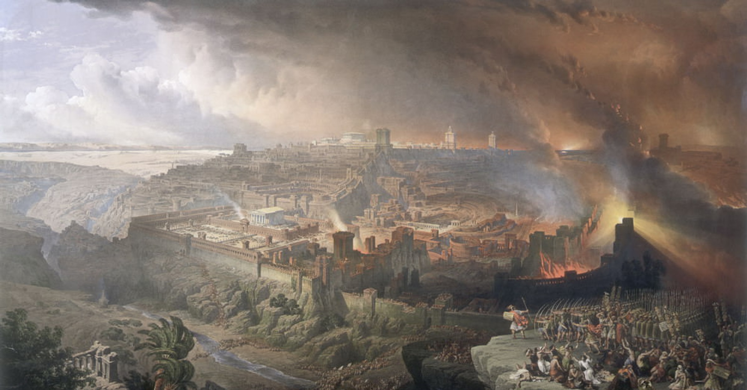 The Siege of Jerusalem in 70 CE - World History Encyclopedia