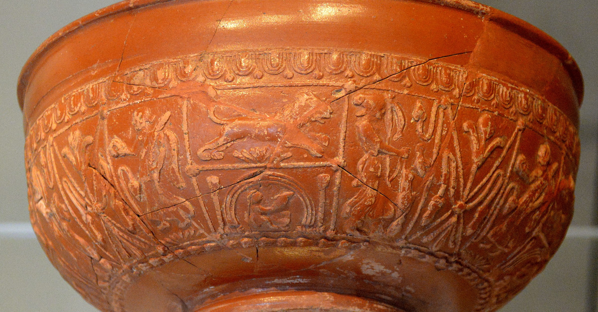 Bowl with Goddess Diana from Newstead - World History Encyclopedia