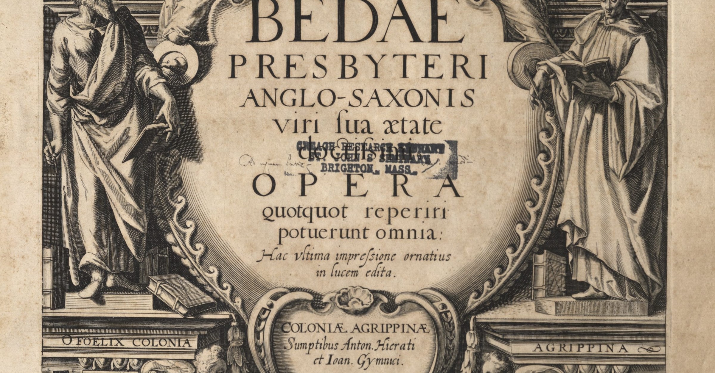 Collected Works of Bede - World History Encyclopedia