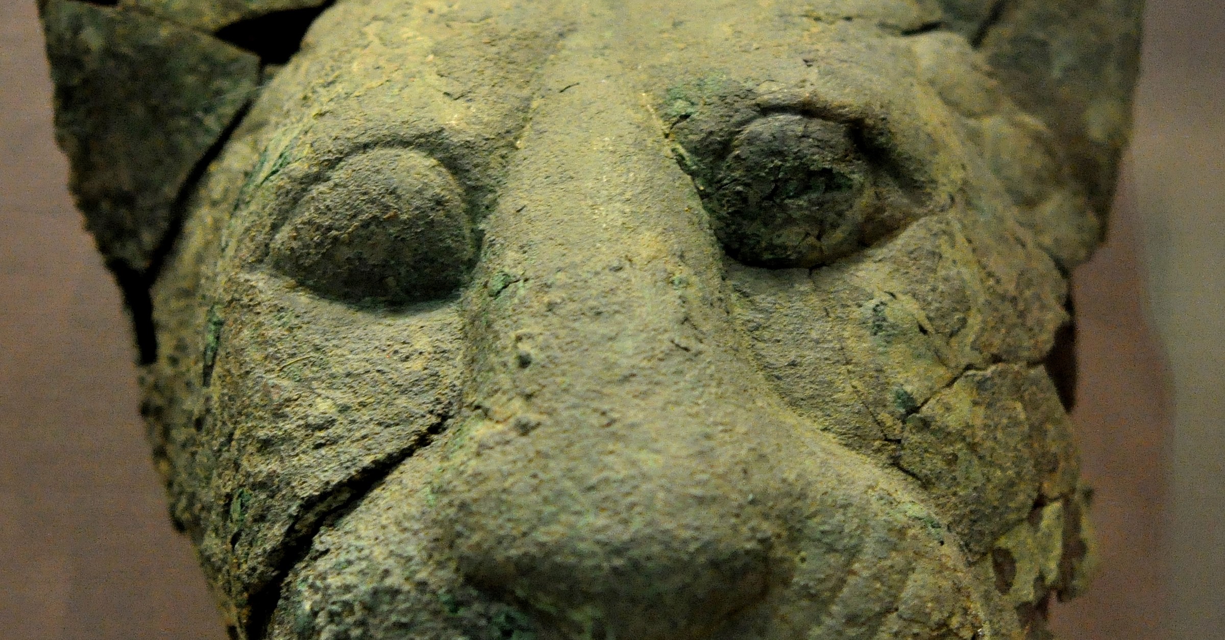 Lion's Head from the Temple of Ninhursag - World History Encyclopedia