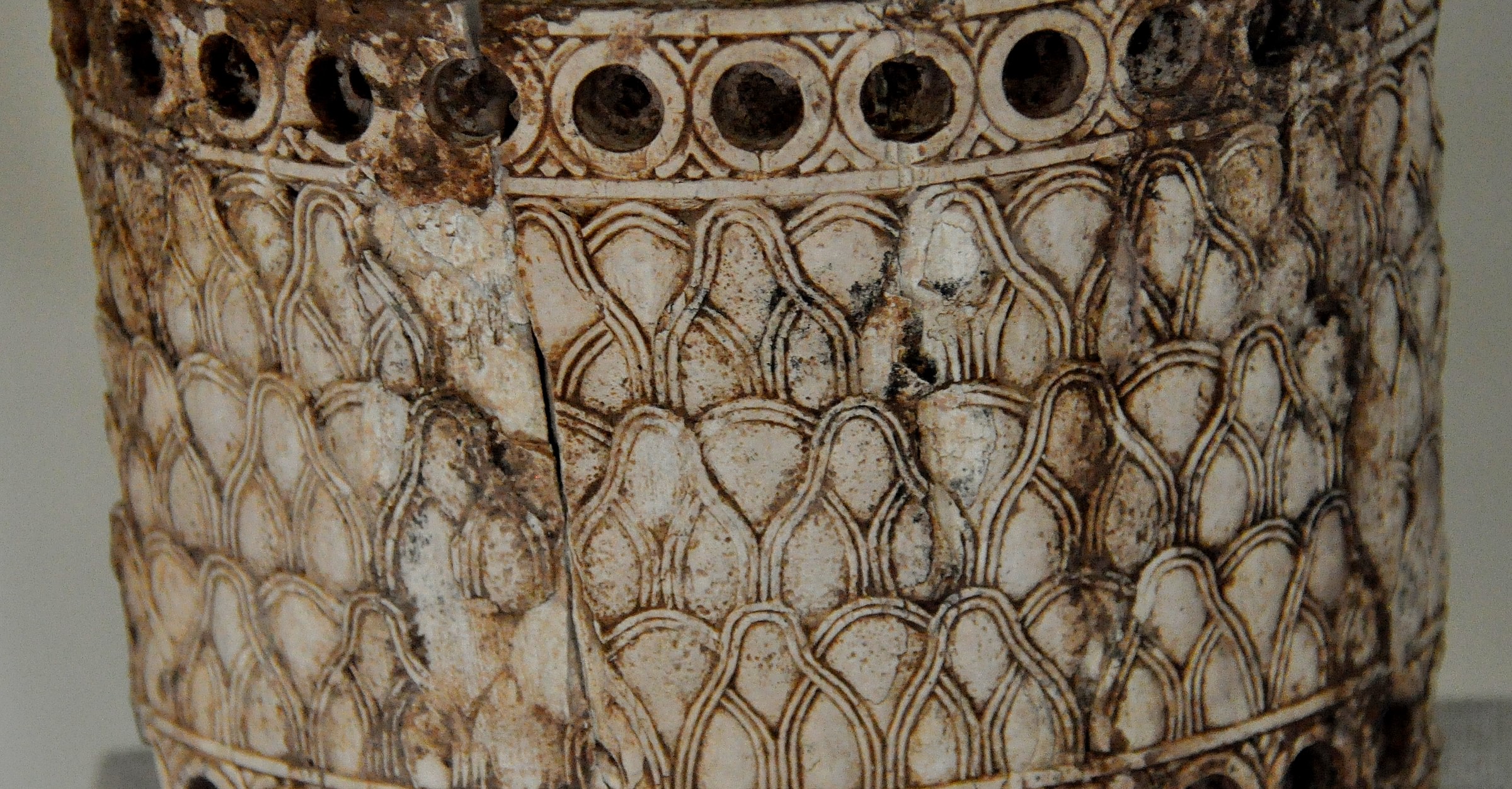 Fragment of an Ivory Cylinder from Fort Shalmaneser - World History ...
