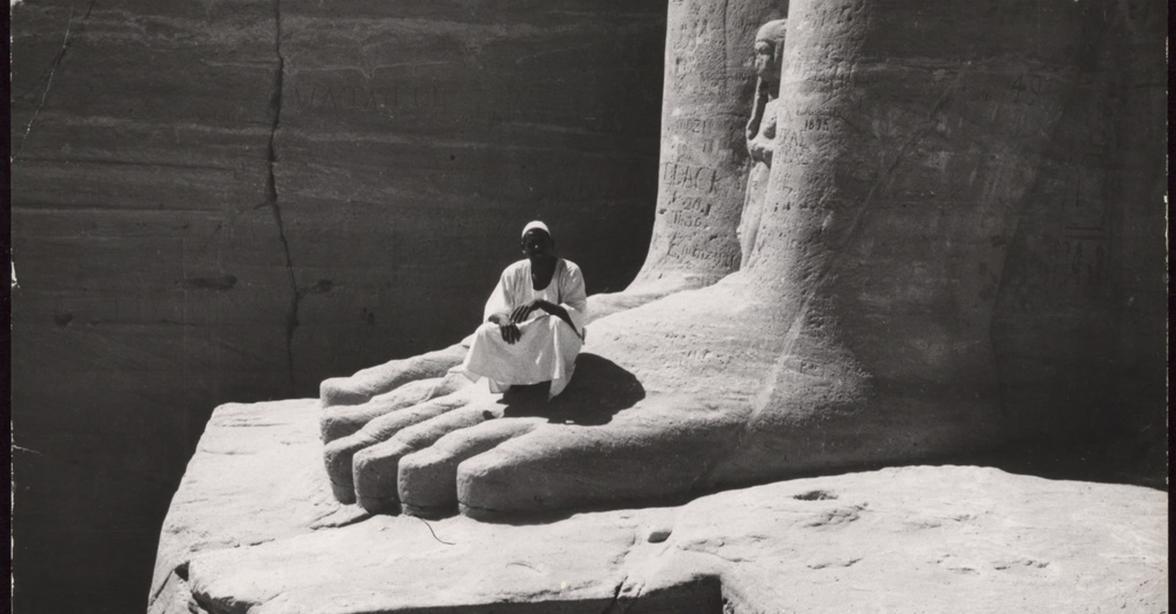 Giant Foot at Abu Simbel - World History Encyclopedia
