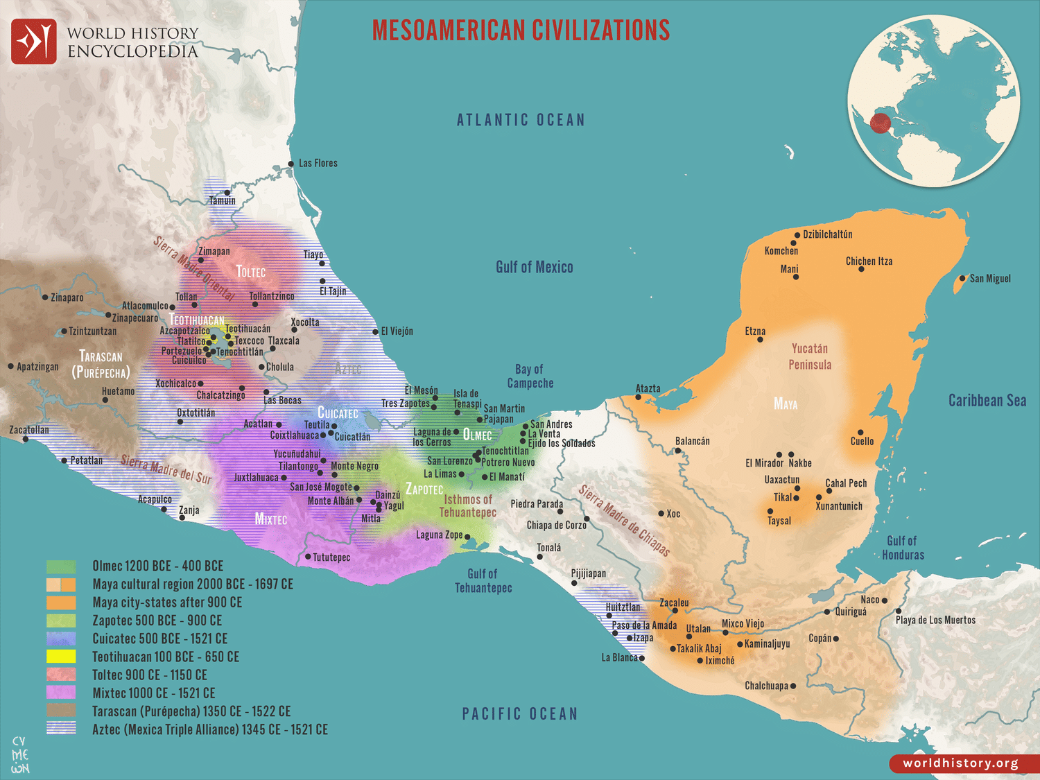 Is Mesoamerica In South America