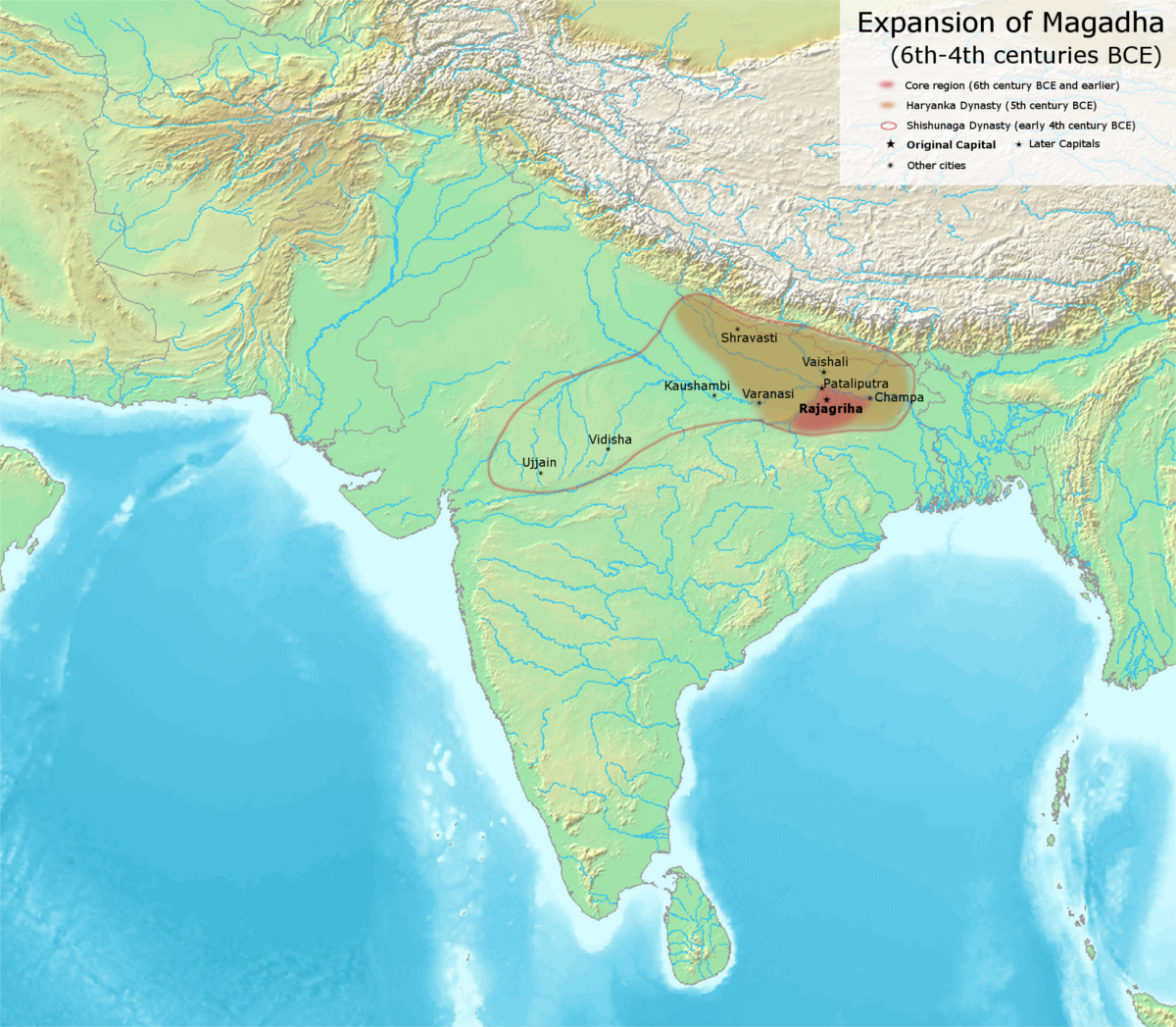 Magadha Kingdom Illustration World History Encyclopedia Magadha Kingdom Illustration World History Encyclopedia